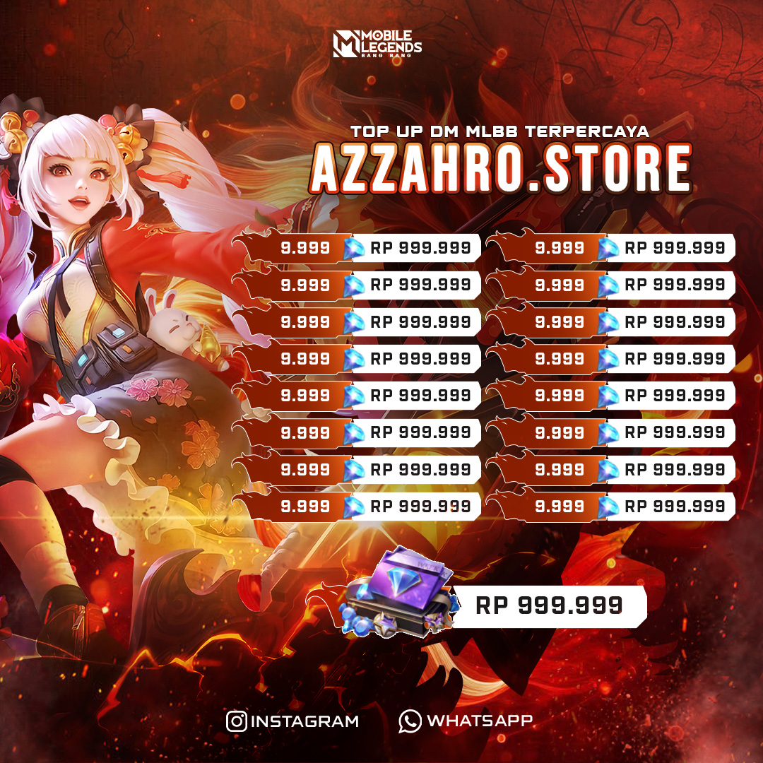 Pricelist-007 MLBB instagram template - House of Creative Human